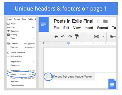 Google Workspace Updates Customizable Headers And Footers Page