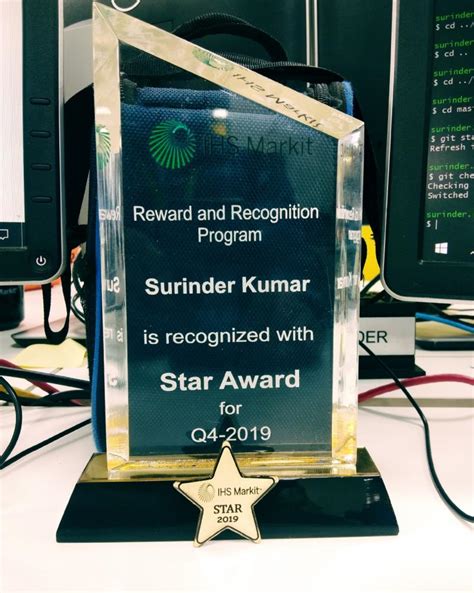 Surinder Kumar Mehra On Linkedin Ihsmarkit Awards2019 16 Comments