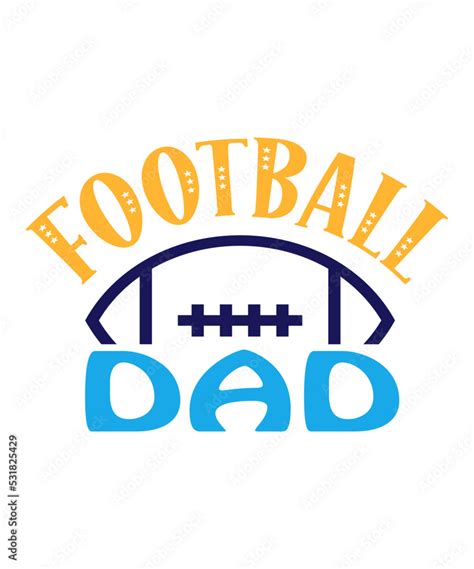 Football Svg Bundle Football Mom Svg Football Clipart Football Cut