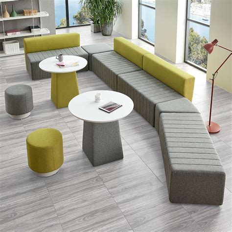 Modern Furniture Modular Sofa Set Office Hotel Lobby Lounge Sofa Library Sofa And Modular Sofa