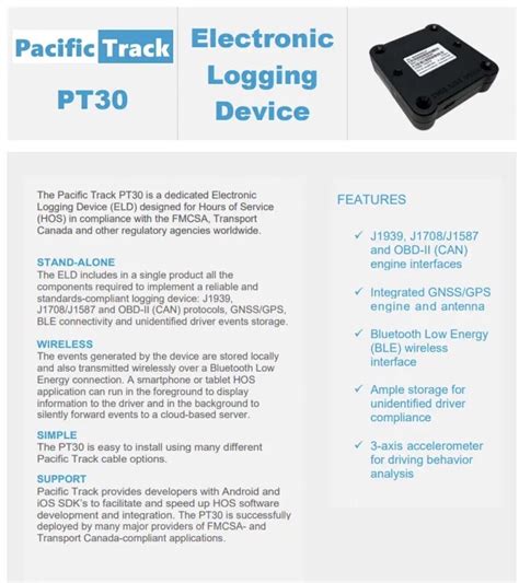 Hos Pt30 U Device Electronic Logbook For Hos App Ship Fast Buy