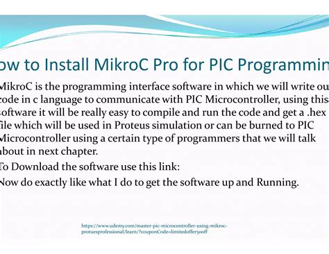 Pic microcontroller step by step your complete guide | PPT