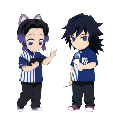 Giyuu And Shinobu Chibi