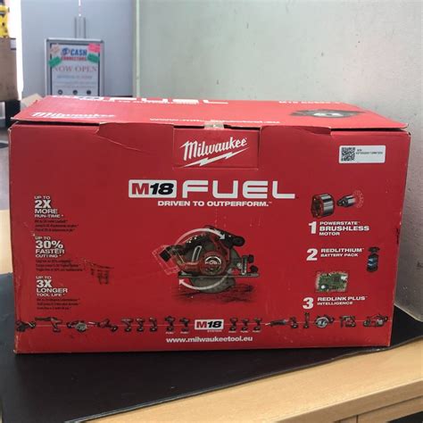 MILWAUKEE MILWAUKEE M18 CCS55 0X 18V BRUSHLESS FUEL 165MM CIRCULAR SAW