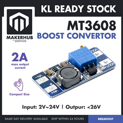 MT Adjustable Step Up Convertor Boost Converter Switching Boost Converter For Arduino