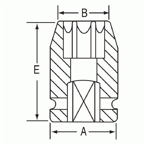 Dealershop Skt 12 Drive X E22 External Torx Im Gp2122et Impact