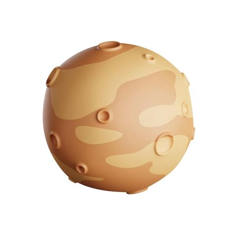 Premium Photo 3d Illustration Of Moon