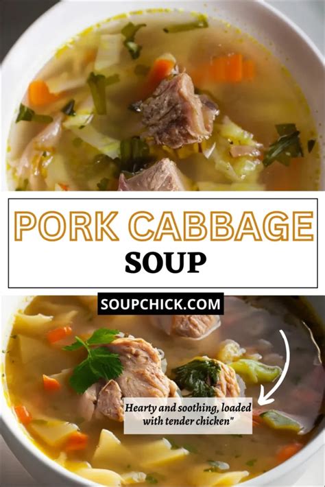 Pork Cabbage Soup Recipe Easy And Delicious