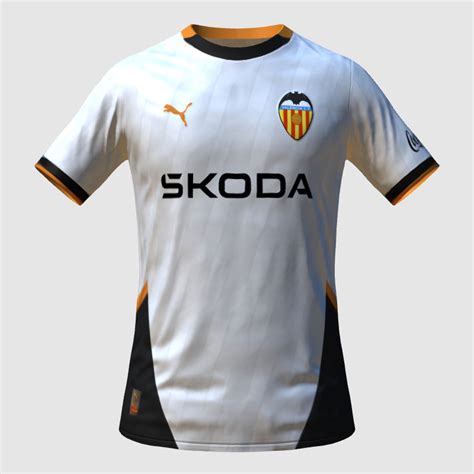 Valencia CF Home Kit Concept FIFA 23 Kit Creator Showcase