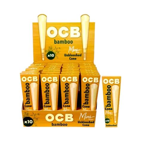 Ocb Mini Unbleached Cone Mini 70mm 101distributorsga