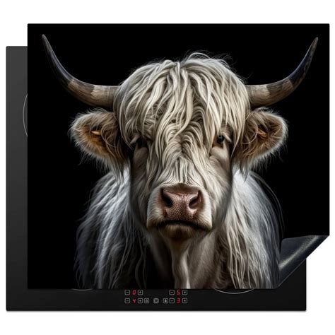 Muchowow Herdblende Abdeckplatte Schottischer Highlander Tiere