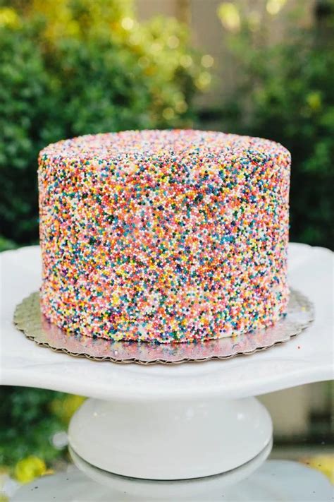 Sprinkle Cake Tutorial Artofit