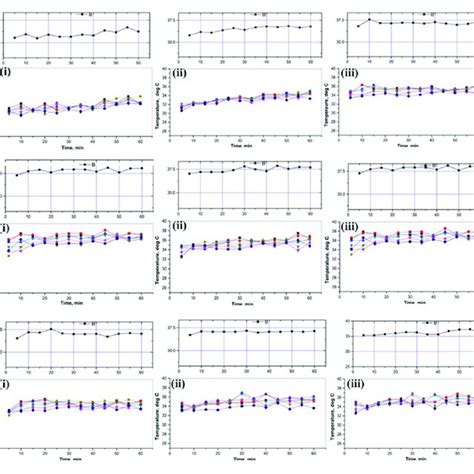 Temperature Variation Of Sae 5w 30 Over The Operating Times For A 10