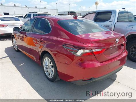 Report 4T1C11AKXMU436820 TOYOTA CAMRY 2021 Red Gasoline Price And