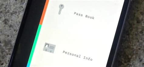Pin Protect Photos Log In Credentials Credit Card Info Notes And More
