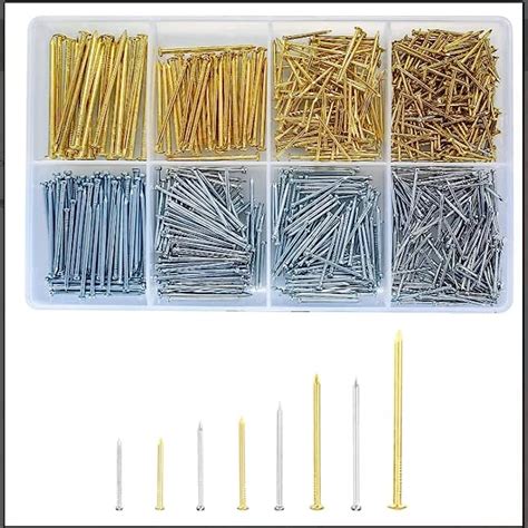 820 Pcs Nail Assortment Kit Small Nails For Hanging Pictures