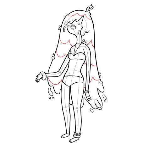 Make A Splash How To Draw Water Nymphs From Adventure Time