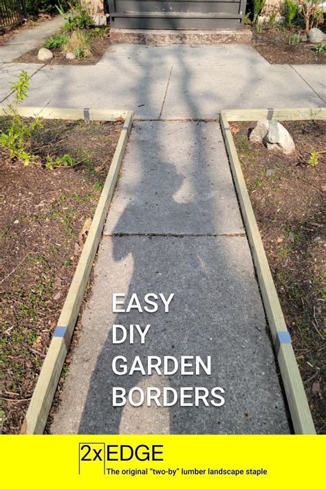 Easy Landscape Edging With 2xedge Staples