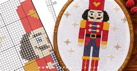 Cross Stitch Pattern For Christmas The Nutcracker Makenstitch