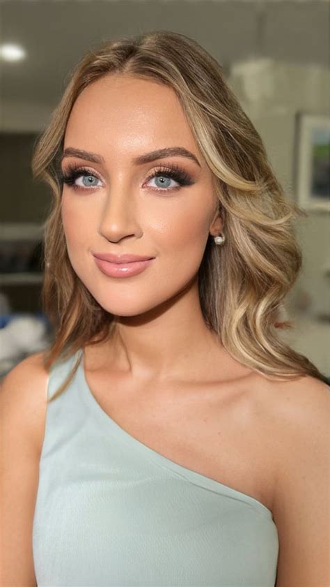 Glowy Bridesmaids Makeup Bridesmaid Hair Makeup Wedding Makeup