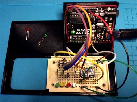 Arduino UNO Breadboard Tray Remix D Model
