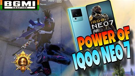 Power Of 🔥 Iqoo Neo 7 4 Fingers Gyroscope Bgmi Montage