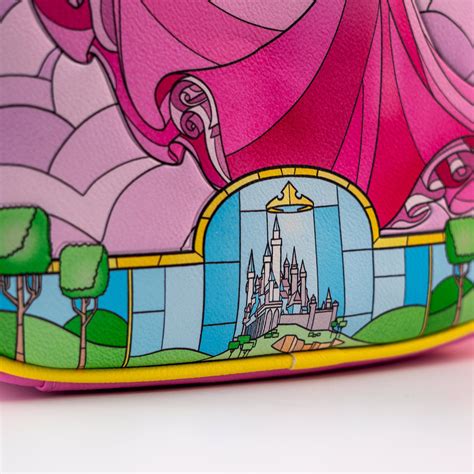 Loungefly X Disney Sleeping Beauty Stained Glass Mini Backpack Geekcore