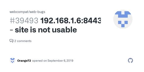 192168168443 Site Is Not Usable · Issue 39493 · Webcompatweb
