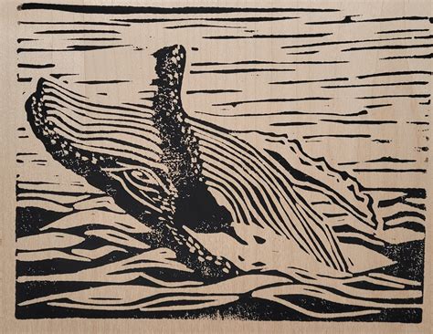 Humpback Whale Allison Tremain Printmaker