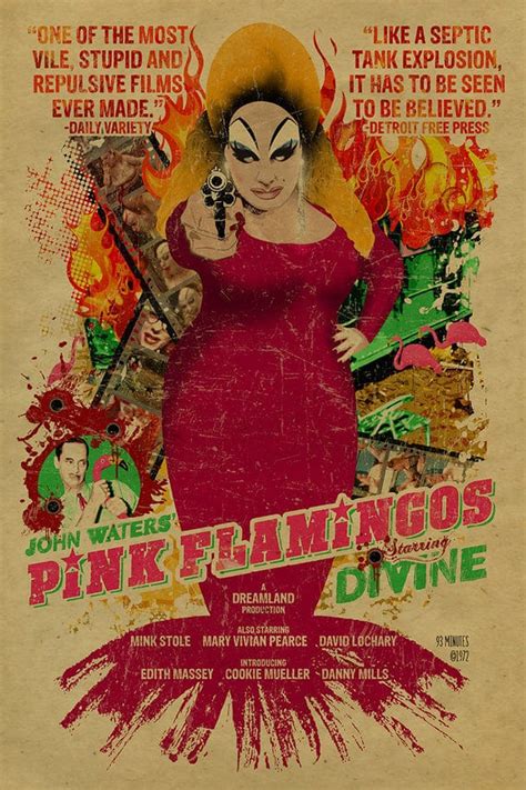 Pink Flamingos 1972 Posters — The Movie Database Tmdb