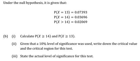 Hypothesis Testing Edexcel A Level Maths Statistics Questions Answers Easy Save My