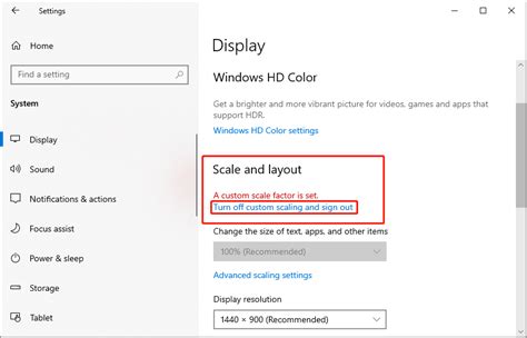 Simple Ways To Fix A Custom Scale Factor Is Set Error