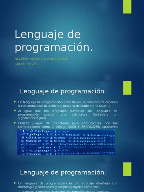 Fundamentos De Lenguaje De Programación Pdf Paradigmas De