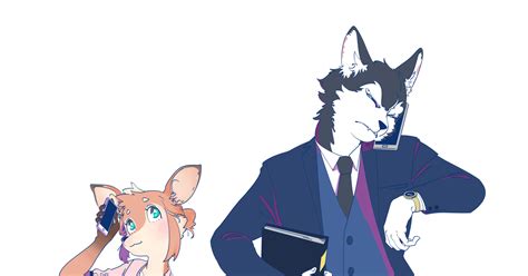 ケモノ 사원과 부장님 노루noruのイラスト Pixiv