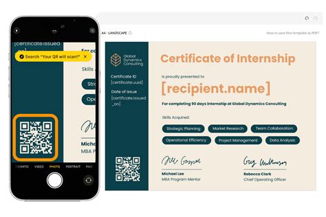 How To Create Qr Code For Certificate
