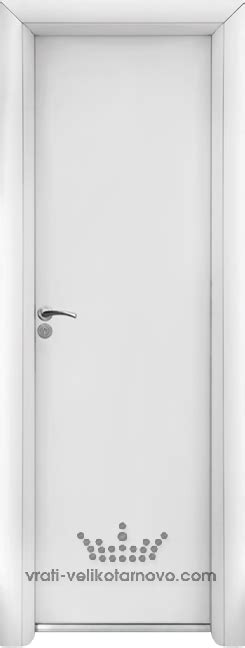 Алуминиева врата за баня Стандарт цвят Бял Врати Велико Търново