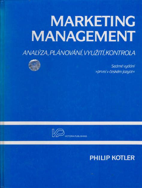 Philip Kotler: MARKETING MANAGEMENT | Pod Vŕškom - kníhkupectvo ...