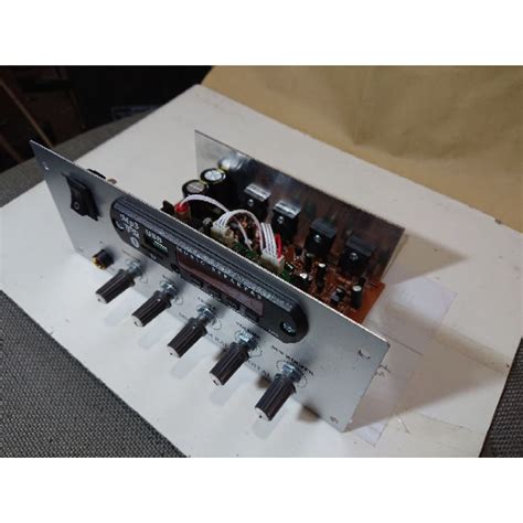 Jual Cod Modul Kit Ampli Speaker Aktif Stereo Plus Filter Subwofer