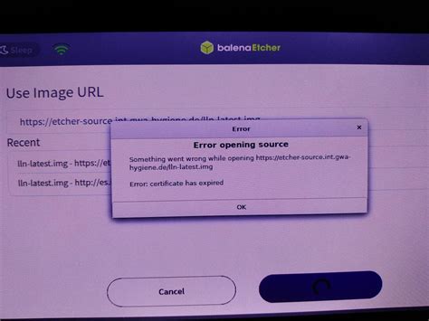 EtcherPro Error Opening Source BalenaEtcher BalenaForums