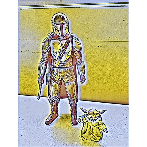 Mando And Grogu By Tpallier On Deviantart