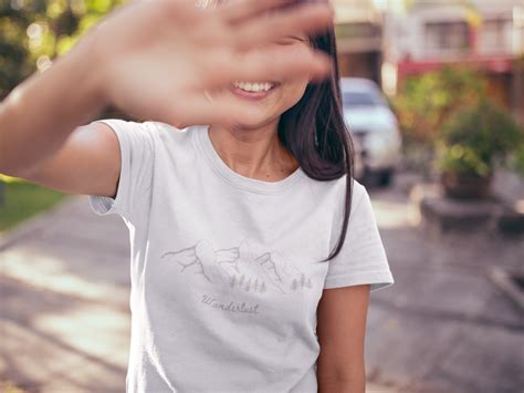 Wanderlust Cotton Tee Her Track