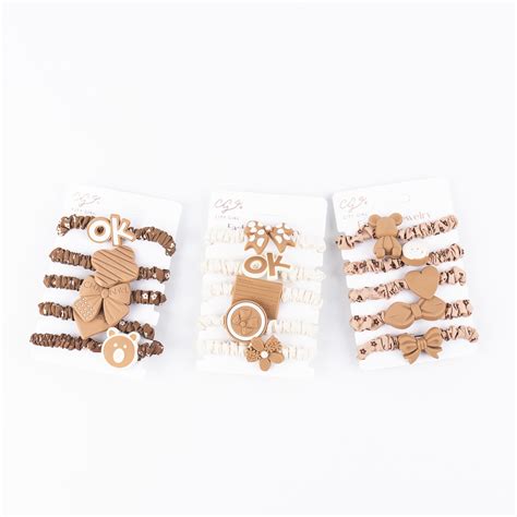 SET 5 COLITAS CON APLIQUE Pandora By City Girl