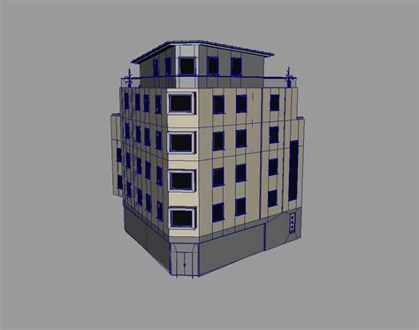 House Building 3d Obj