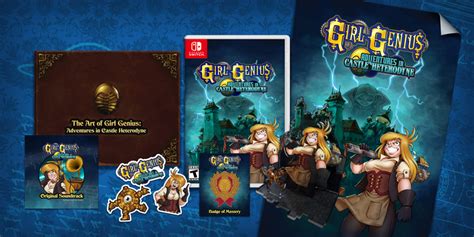Girl Genius Adventures In Castle Heterodyne Switch Physical Edition