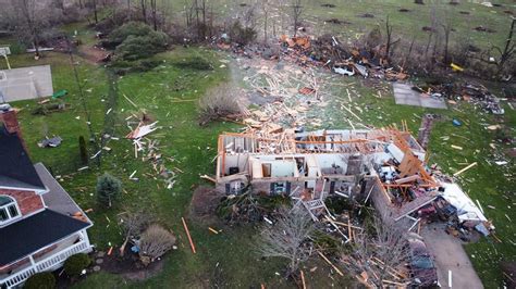 Drone Photos Capture Storm Devastation In Indiana