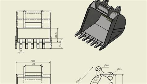 Contoh Stress Analysis Autodesk Inventor Pada Desain Excavator Bucket