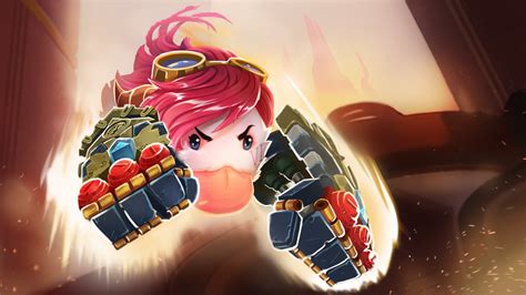 배경 화면 삽화 애니메이션 리그 오브 레전드 만화 Vi 리그 오브 레전드 장난감 포로 스크린 샷 컴퓨터 벽지 1920x1080 Kmaco