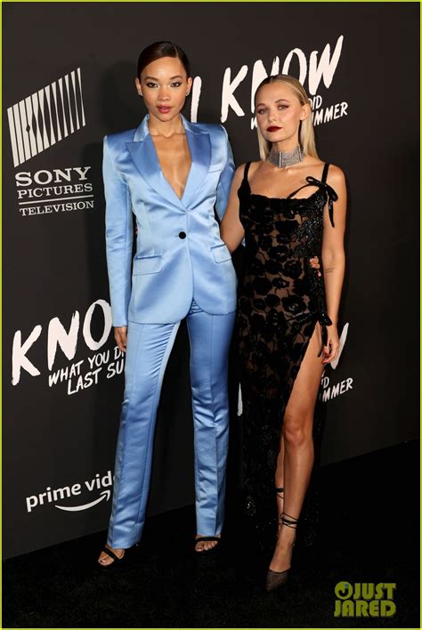 Madison Iseman Hugs Ashley Moore At I Know What You Did Last Summer