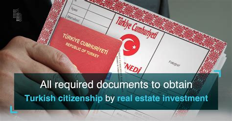 Required Documents To Get Turkish Citizenship By Property Investment