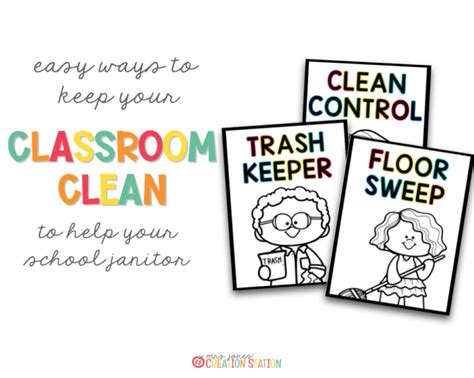 Quick Ways To Keep Your Classroom Clean Mrs Jones Creation Station